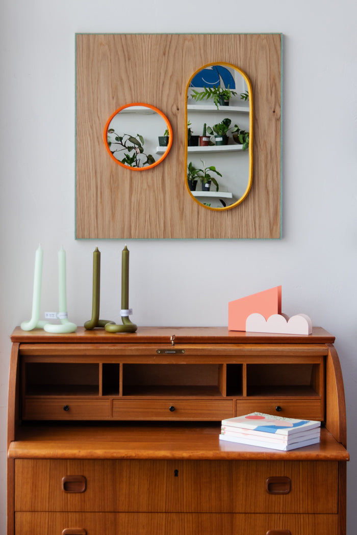 Juxt Felt Trim Wall Panel | Textured Felt Wall Decor by Submaterial