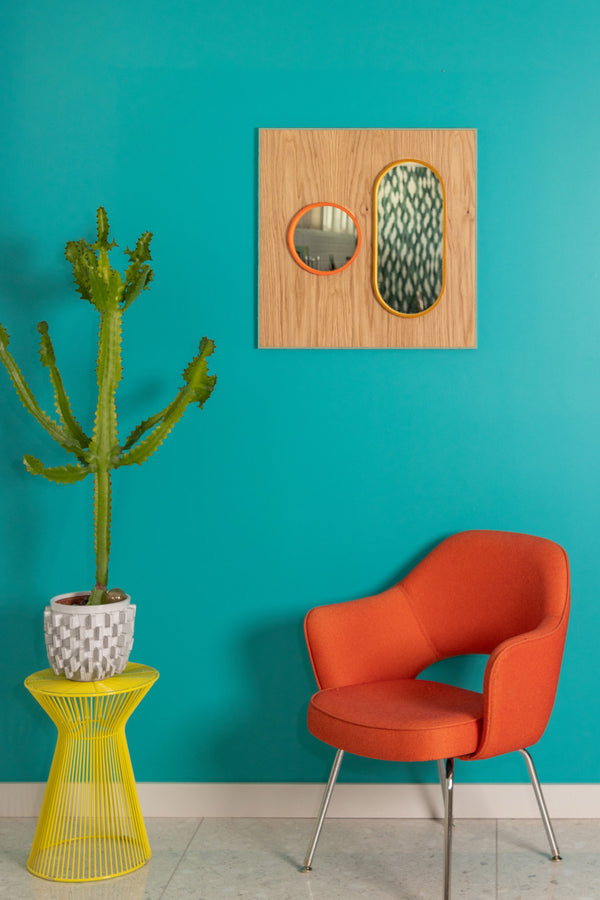 Juxt Felt Trim Wall Panel | Textured Felt Wall Decor by Submaterial