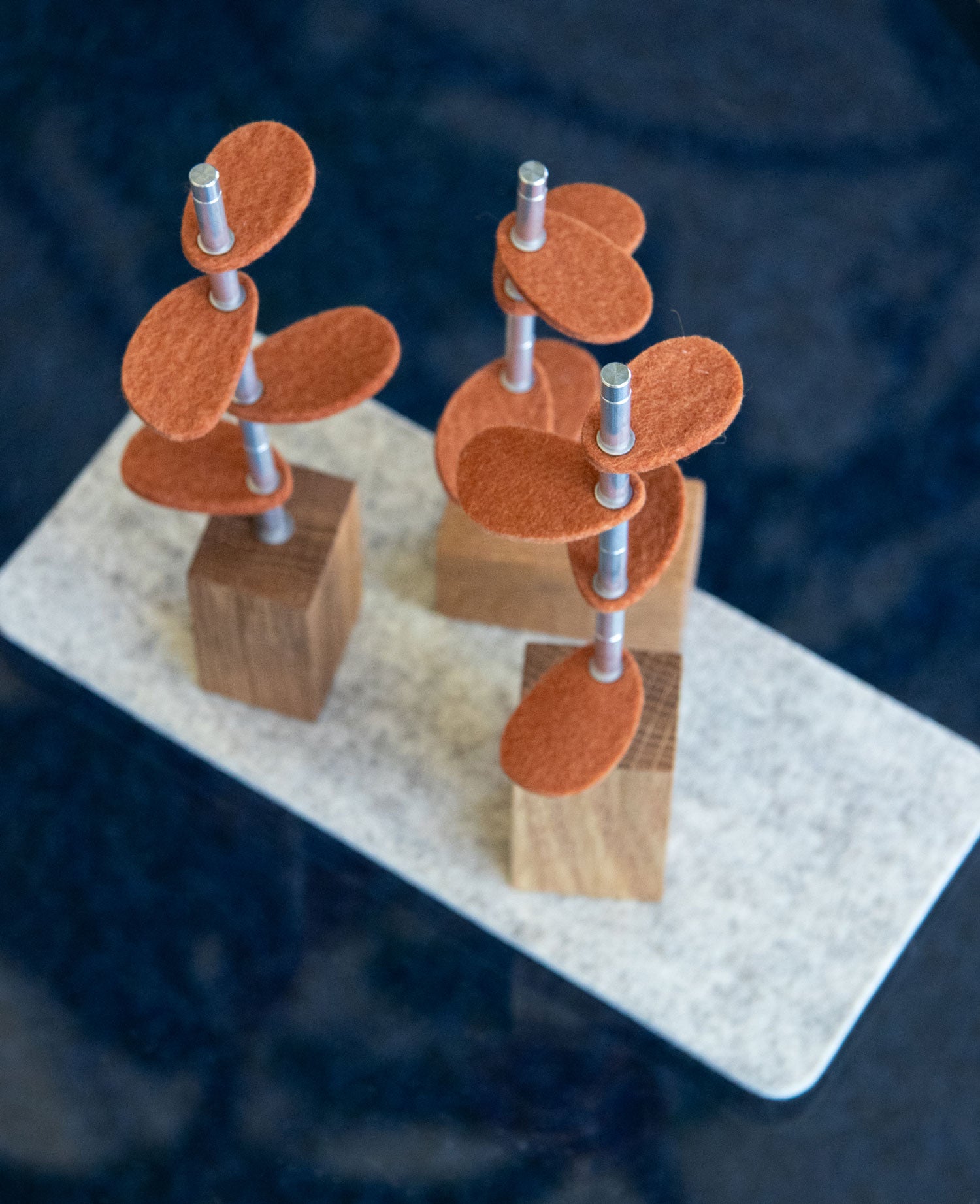 Mini Murmur Trees Wall Art | Tiny Desktop Decor by Submaterial