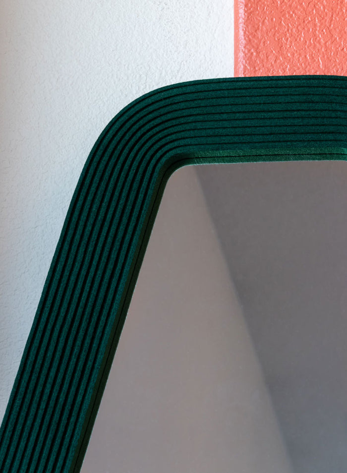 Wander Hex Wall Mirror | Modern Geometric Wall Decor